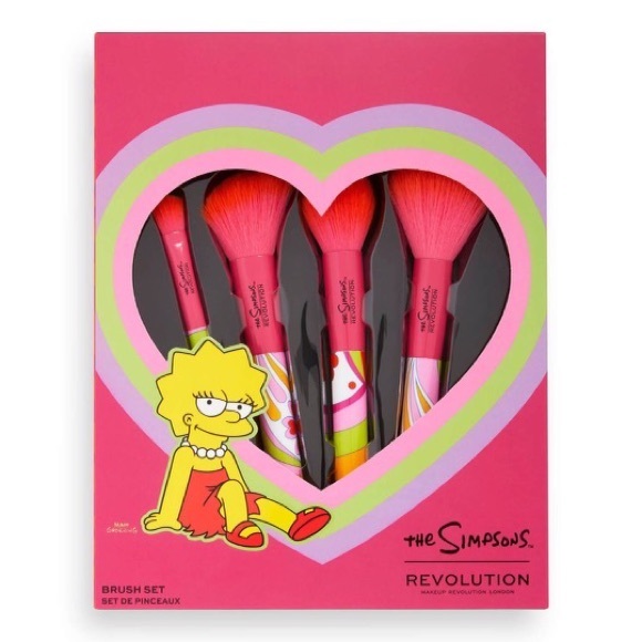 Makeup Revolution | Makeup | Makeup Revolution X The Simpsons Brush Set ...